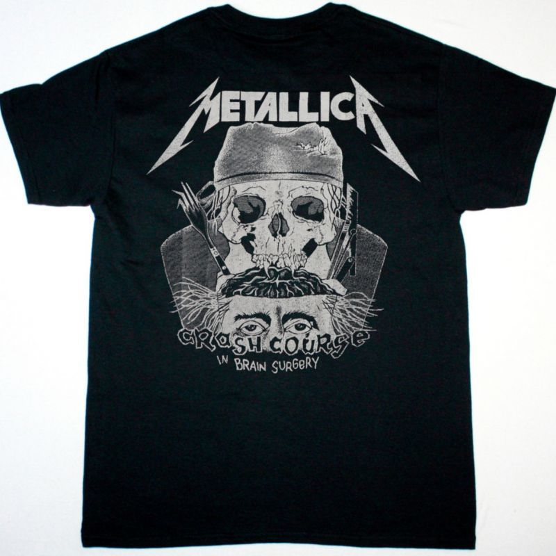 Rock And Roll Shirts For Men Metallica American Skull Punk Rock T-Shirt ...