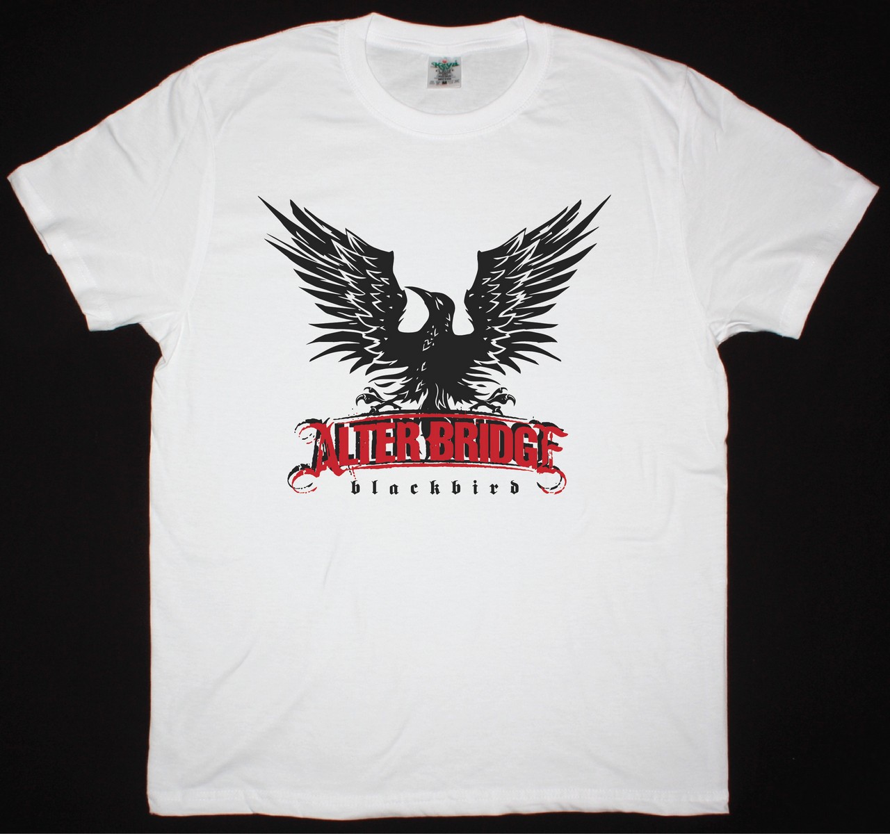 ALTER BRIDGE BLACKBIRD NEW WHITE T-SHIRT