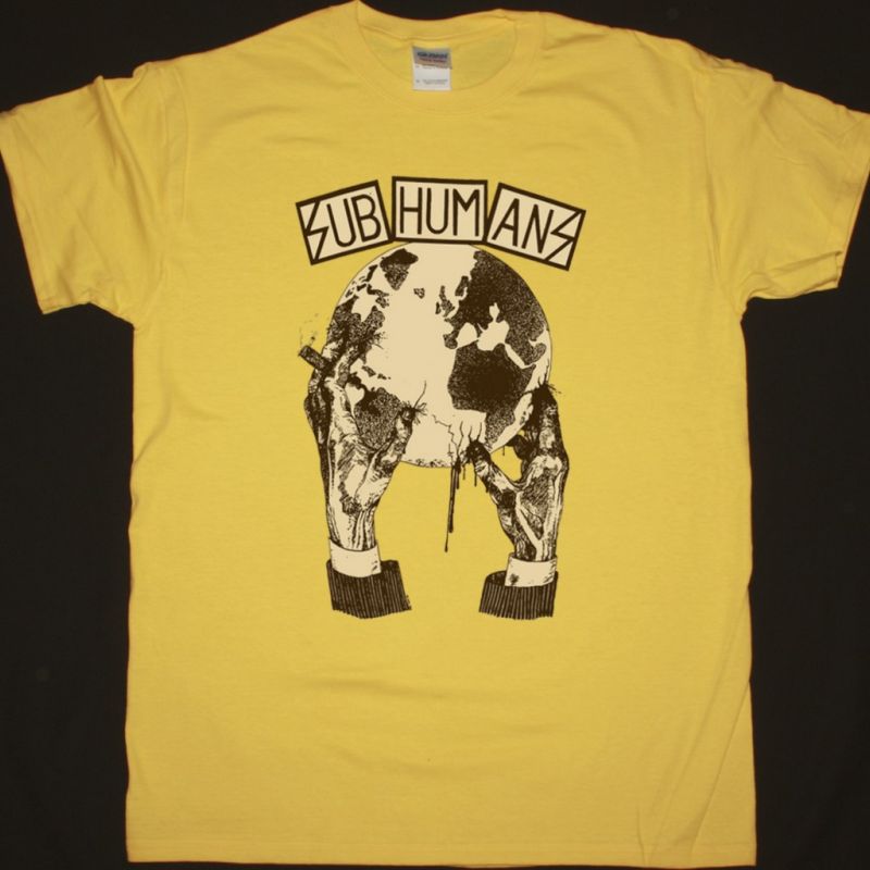 SUBHUMANS WORLDS APART - Best Rock T-shirts