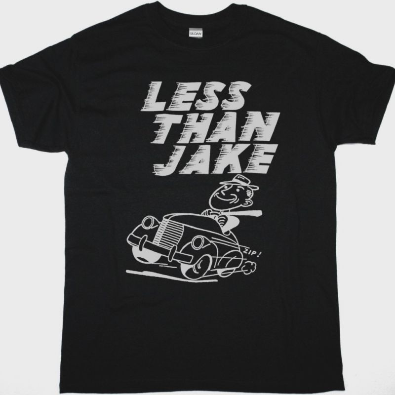 LESS THAN JAKE DRIVING CAR - Best Rock T-shirts